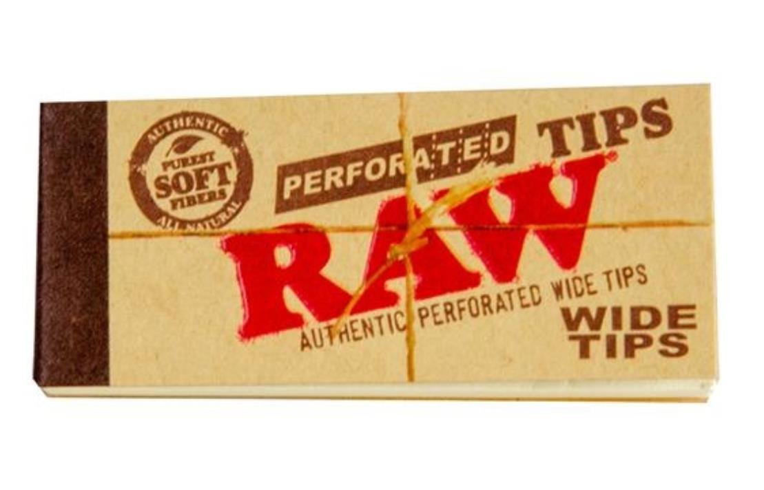 Raw Tips Perforated, 1,00