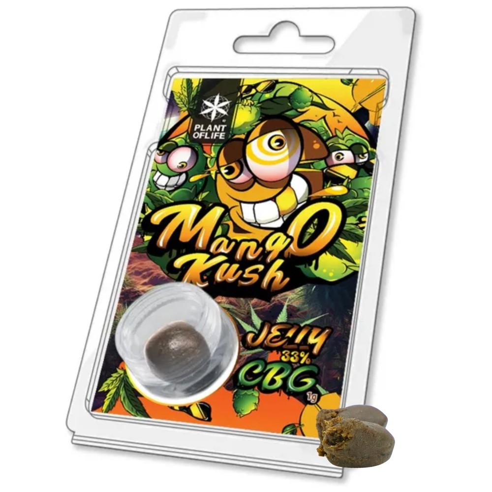 Erlebe die Kraft von 33% CBG: Plant of Life Jelly Hash ohne THC, 15,00