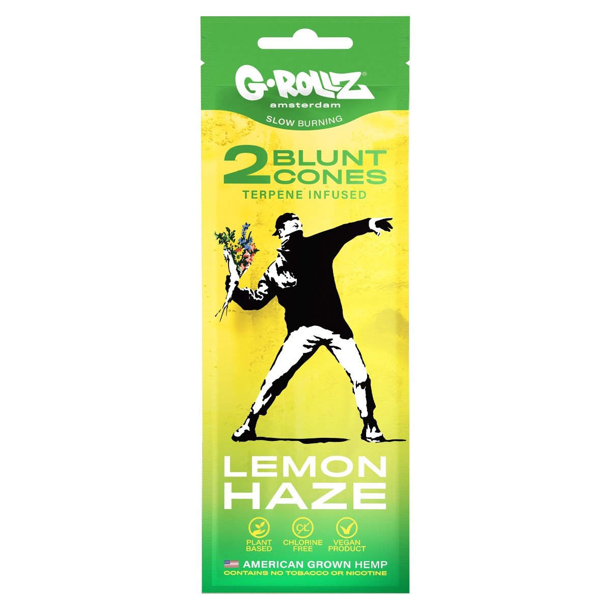 G-Rollz Hemp Cones Lemon Haze, 3,00