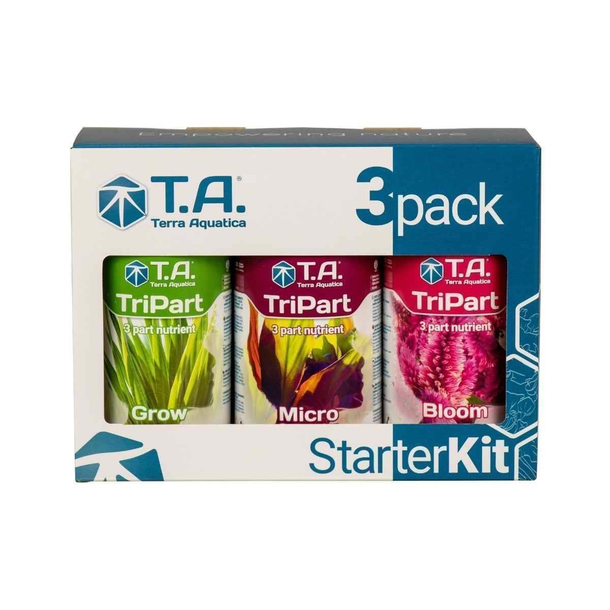 Terra Aquatica TriPart Starter Kit | 500 ml | Für hartes Wasser, 22,90